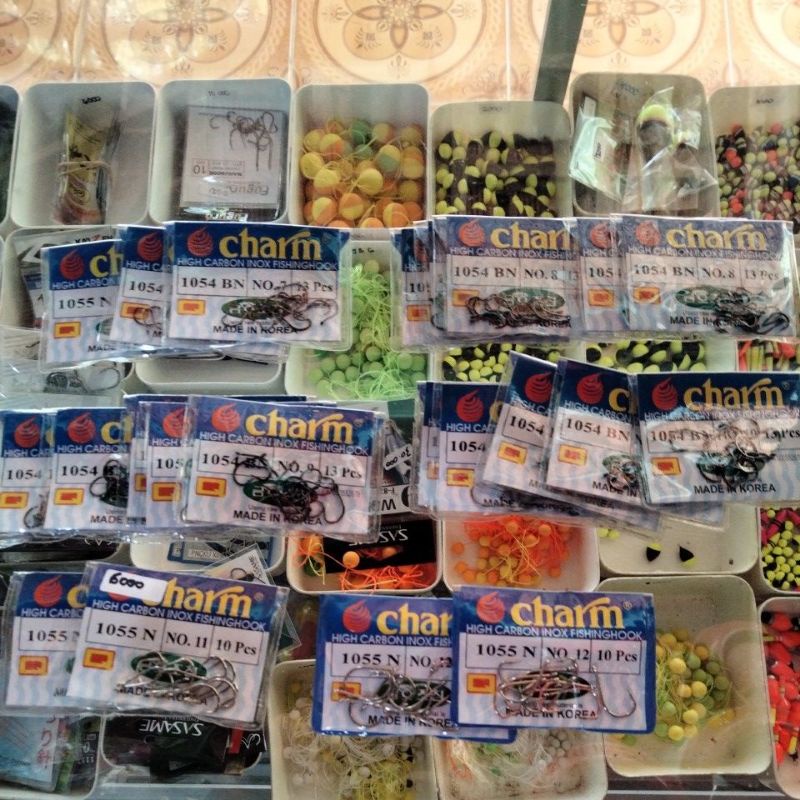Jual KAIL PANCING CHARM HITAM PUTIH 7 SAMPAI 12 | Shopee Indonesia