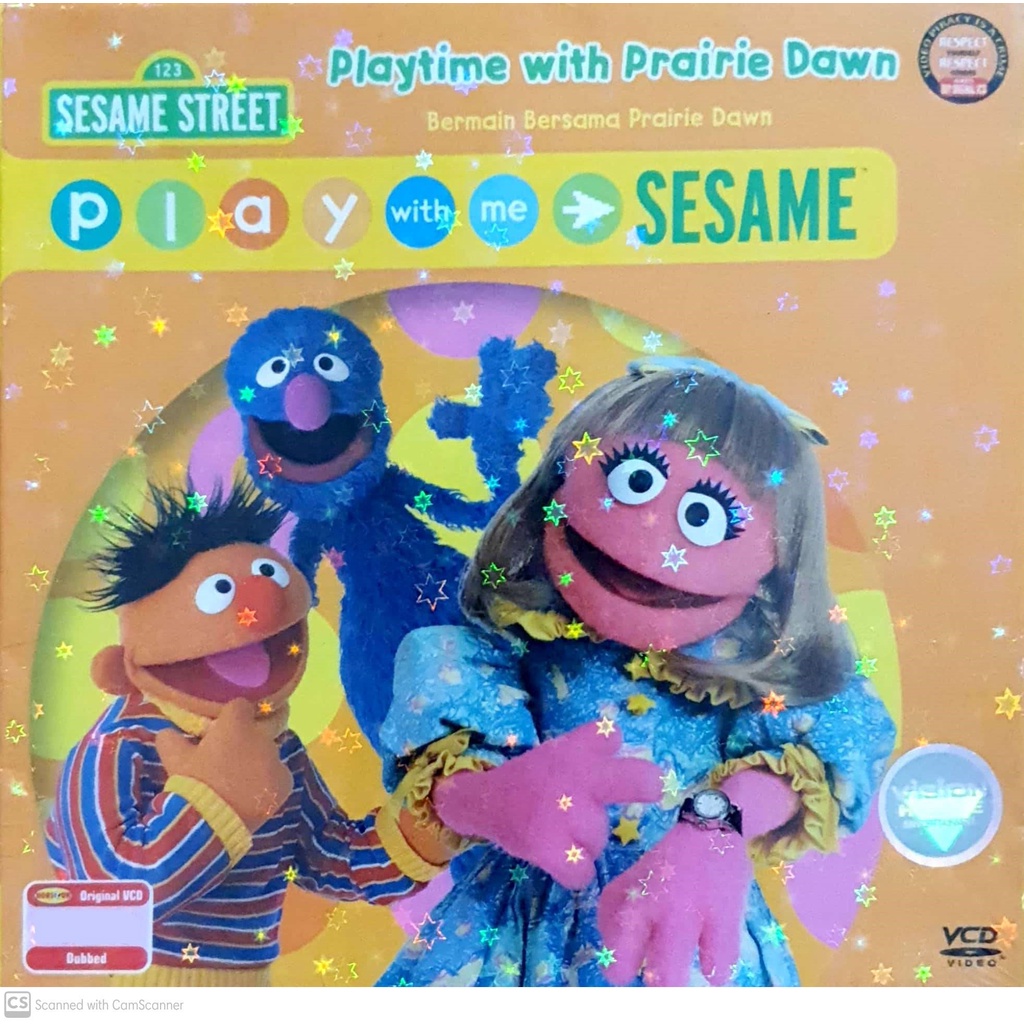 Jual Sesame Street: Playtime with Prairie Dawn | VCD Original | Shopee ...