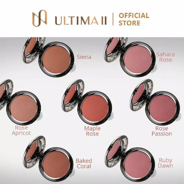 Jual ULTIMA II DELICATE SHINE BLUSH | Shopee Indonesia