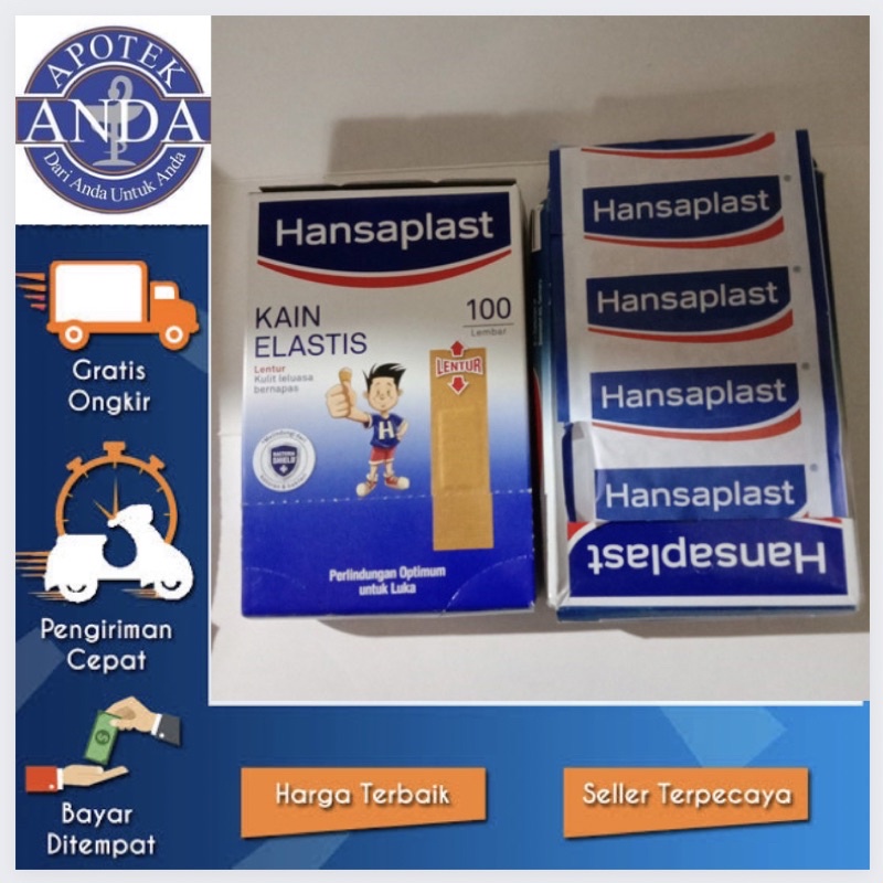 Jual Hansaplast Plester Kain Elastis Eceran / Satuan | Shopee Indonesia