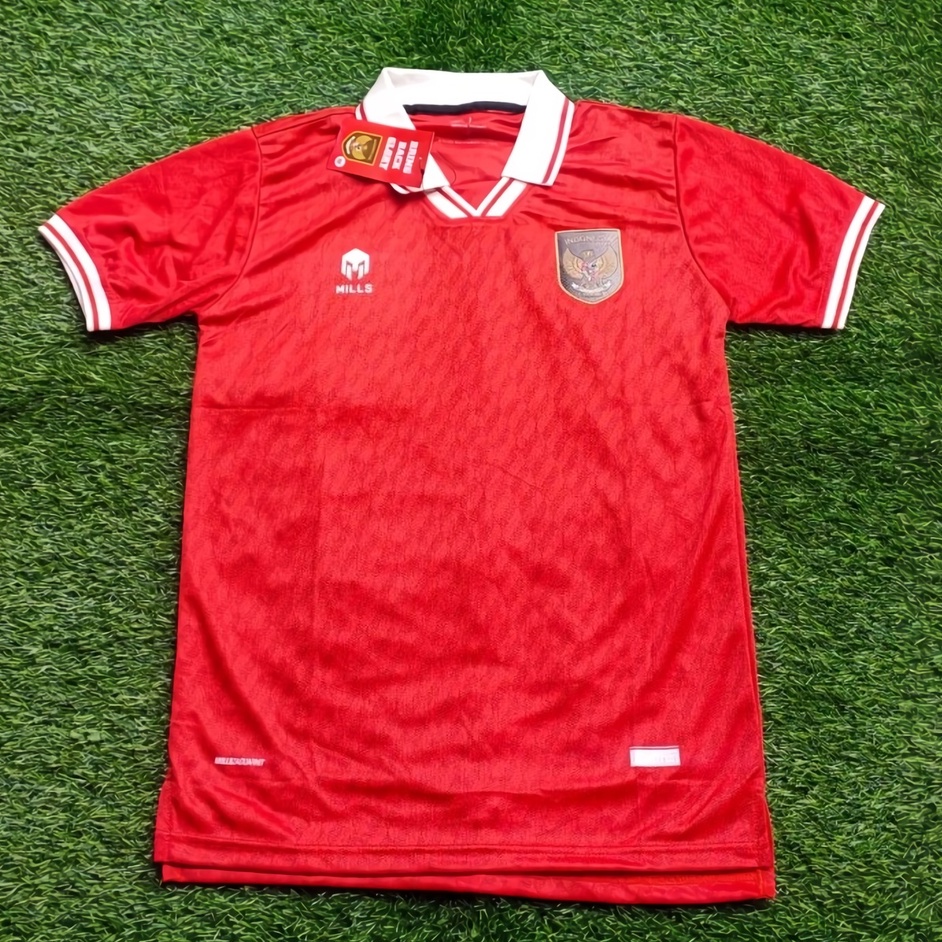 Jual BAJU BOLA TIMNAS INDONESIA MERAH 2022 2023 KAOS TIPE FANS ISUE ...