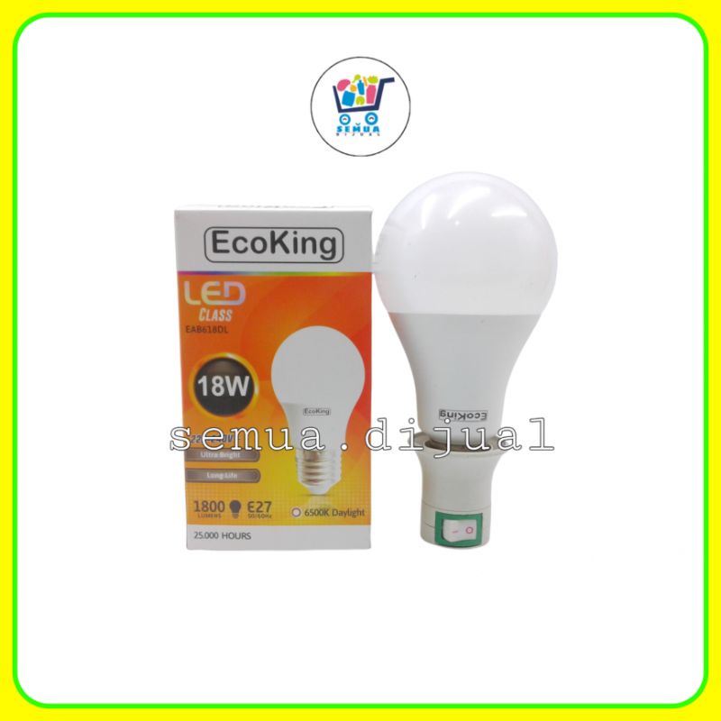 Jual Lampu Led Bulb Classic 18watt Putih E27 Lampu Atap | Shopee Indonesia