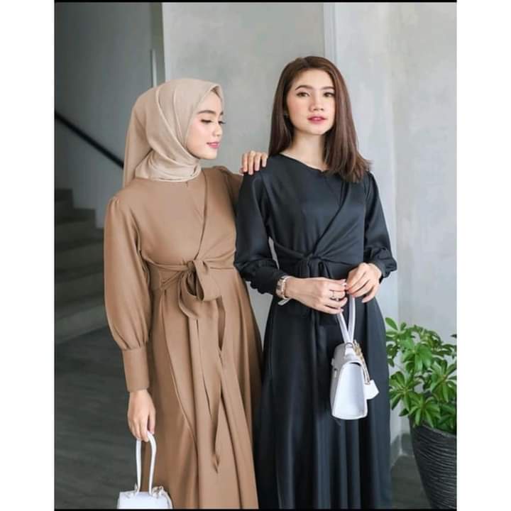 Jual SAHNA MAXI Baju Dress Gamis Wanita Syari Busana Muslim Terbaru ...