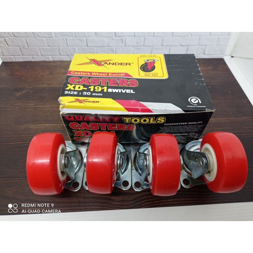Jual Roda Etalase/Kursi/Meja/Lemari,Roda Casters Nylon Xander XD-191 | Shopee Indonesia