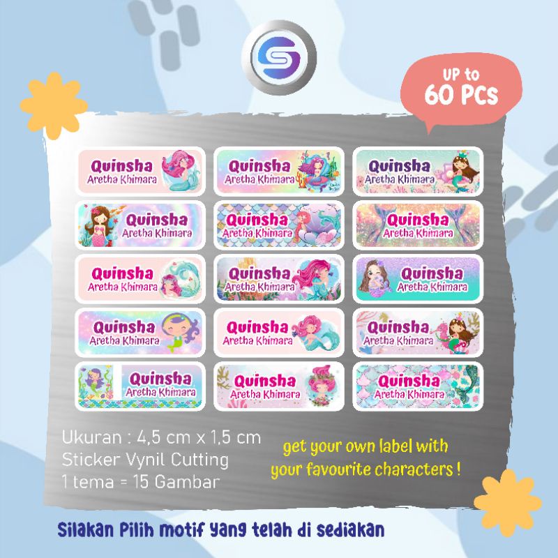 Jual stiker label nama lucu murah | Shopee Indonesia