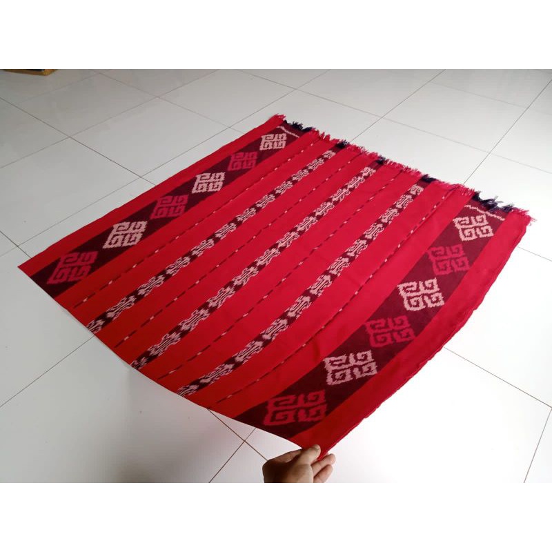 Jual ELPHI Tenun Toraja Merah Kain Toraja Tenun Toraja Kain Tenun Motif ...