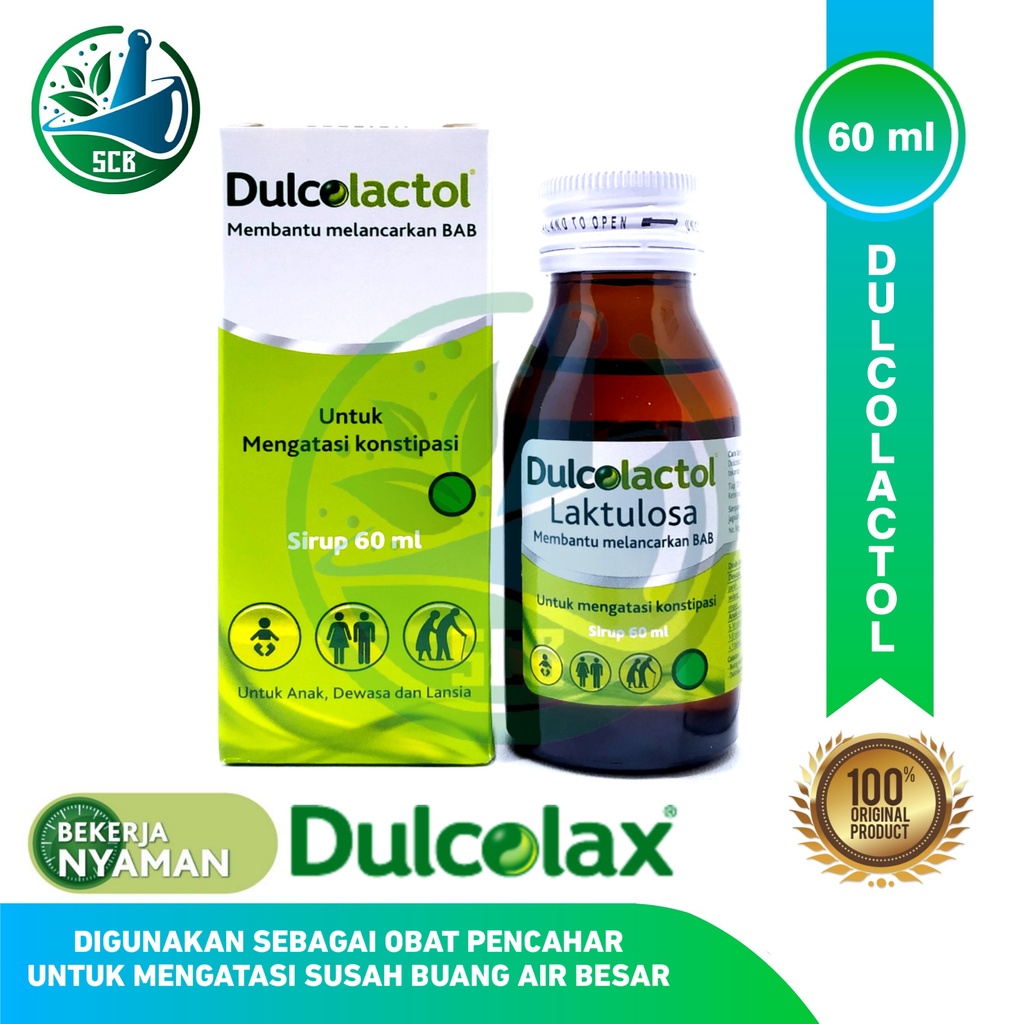 Jual Dulcolactol Sirup 60 mL - Obat Pelancar BAB / Sembelit | Shopee ...