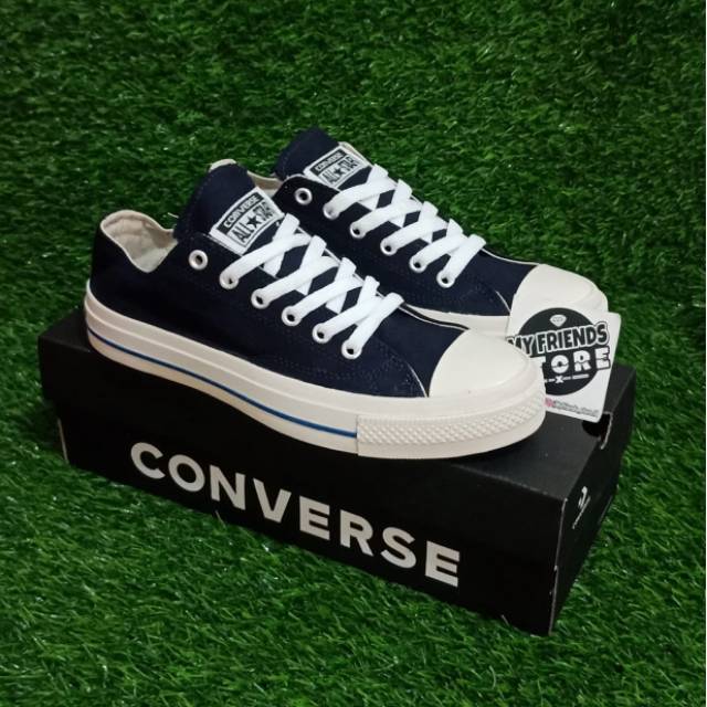 Jual SEPATU CONVERSE HERITAGE LOW NAVY (GRADE ORIGINAL) | Shopee Indonesia