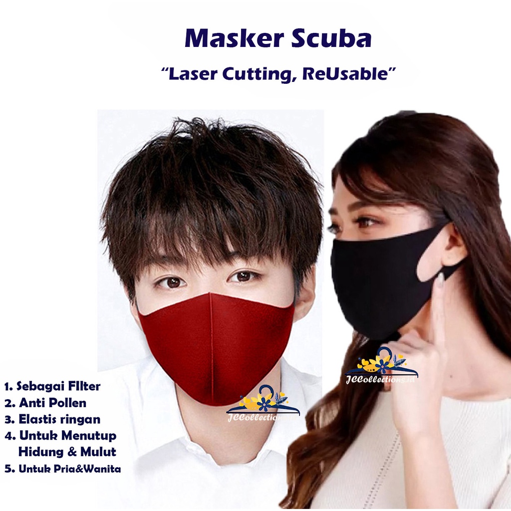 Jual Masker Scuba Per Satuan / Masker Non Medis - JCCollections ...