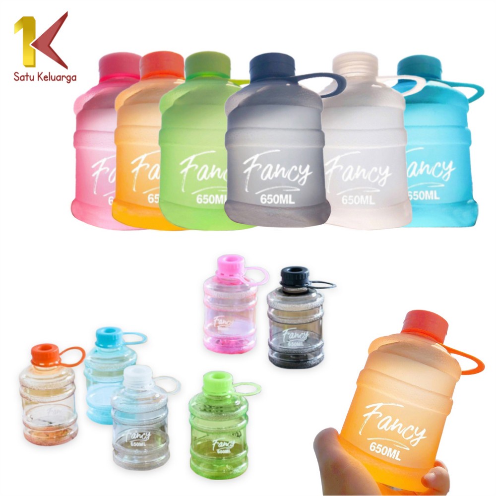 Jual Satu Keluarga Botol Minum Bentuk Galon 650ml C307 Galon Mini Anak ...