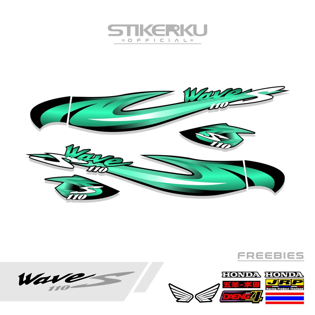 Jual STRIPING SUPRA X LAMA WAVE 110S / STIKER SUPRA-X LAMA / STICKER ...