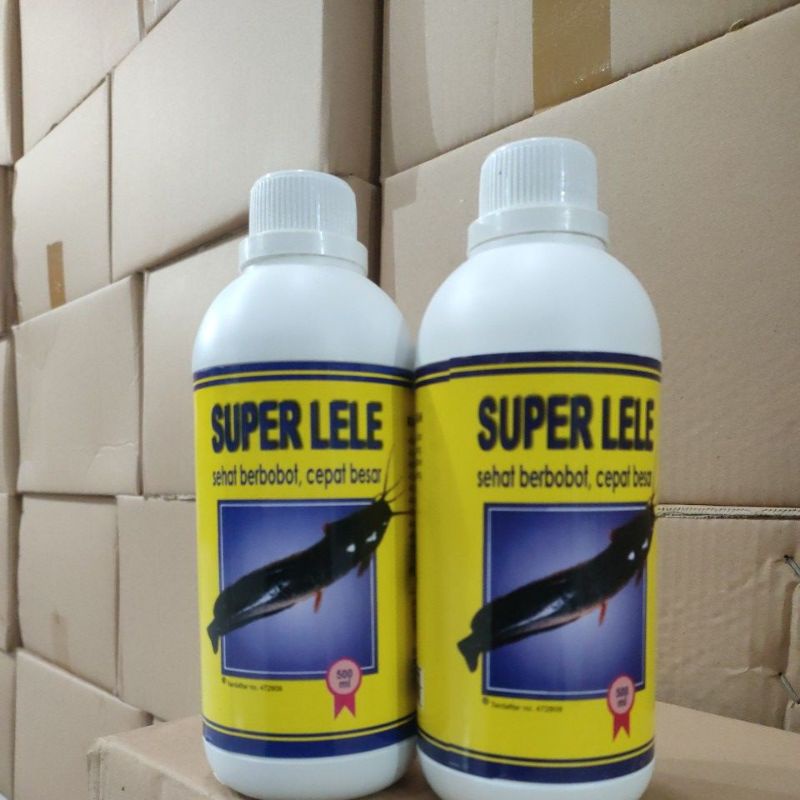 Jual Super Lele probiotik penambah bobot ikan lele 500 ml | Shopee ...
