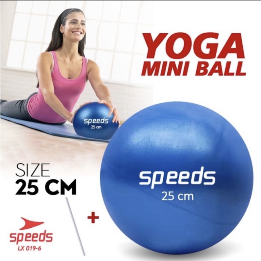 Jual Gymball gym ball bola yoga senam Mini 25 CM SPEEDS ORIGINAL ...