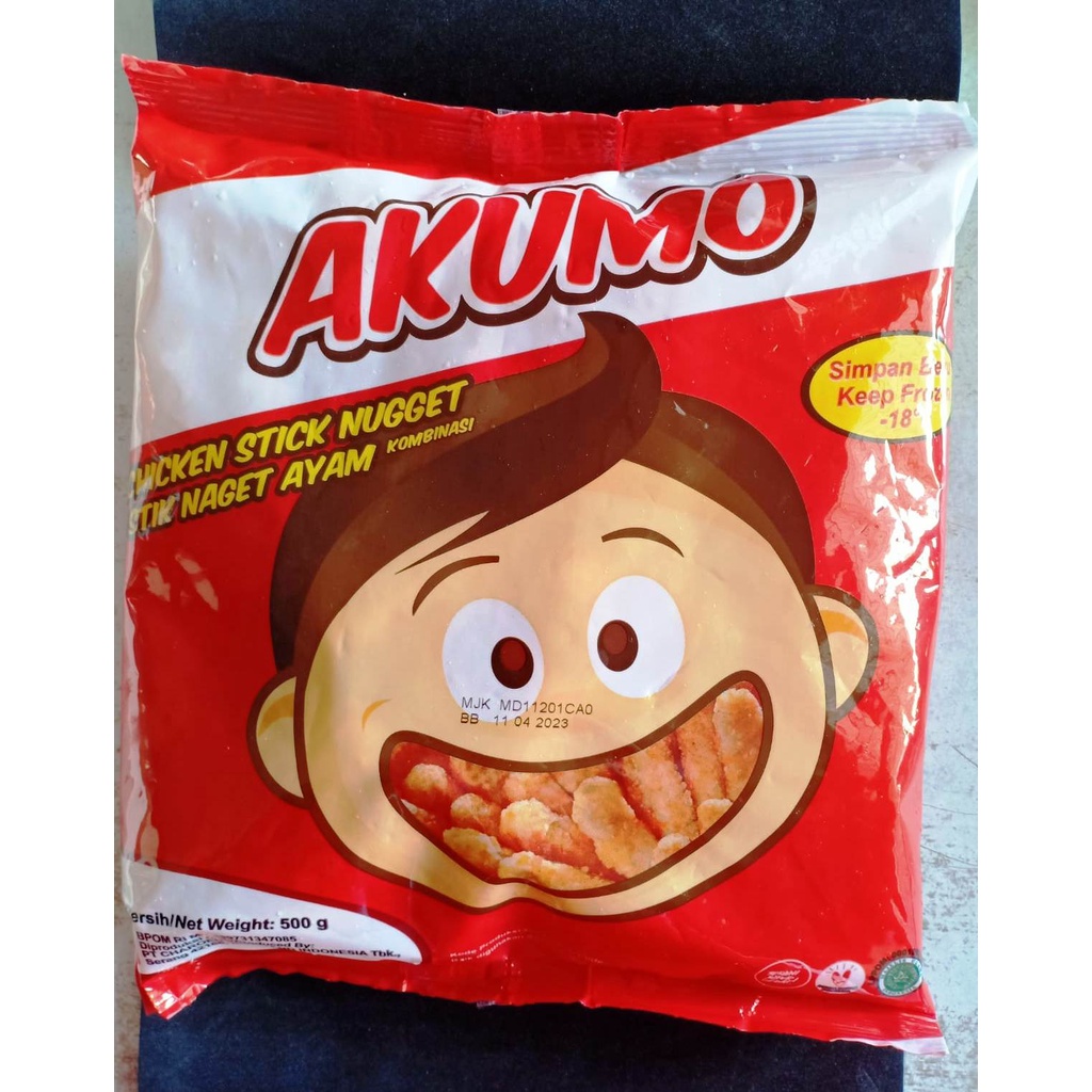 Jual Akumo Nugget Chicken Stick 500 gram | Shopee Indonesia