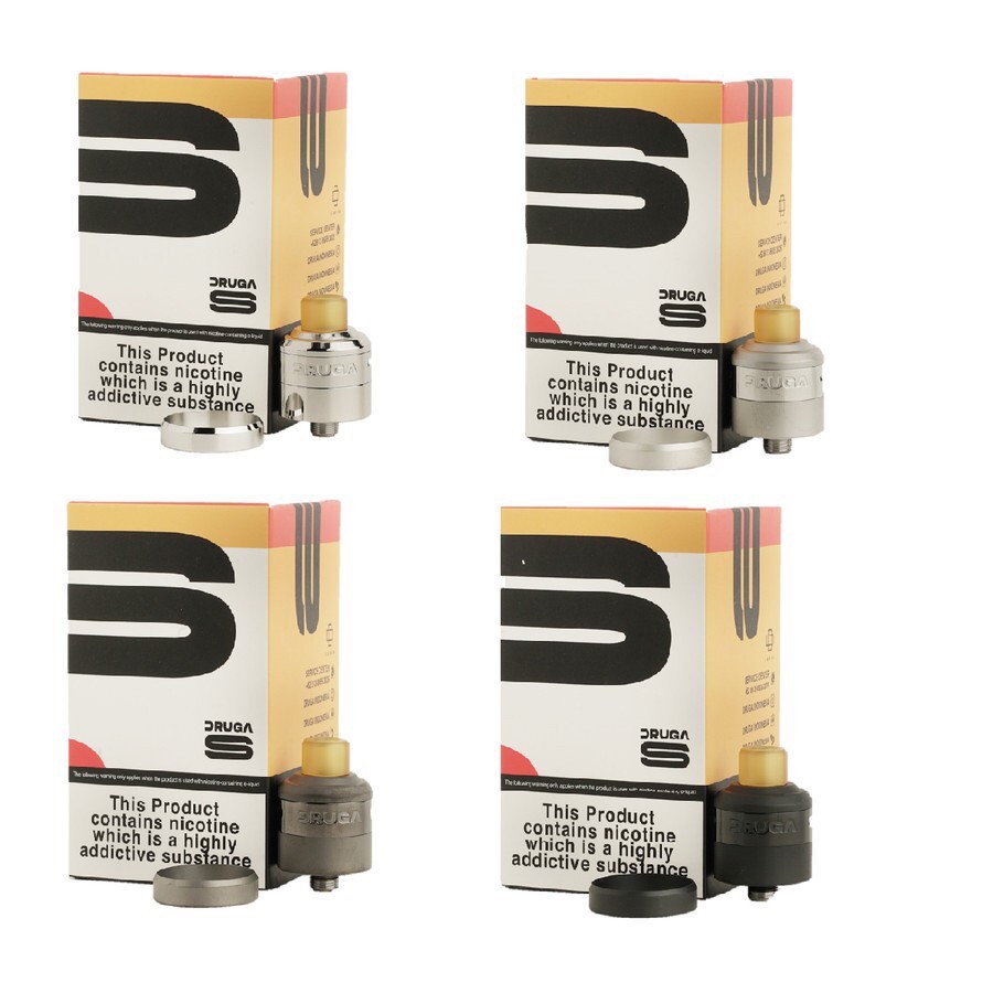 Jual Druga S RDA Single Coil 22MM Atomizer Vape Authentic by Augvape ...