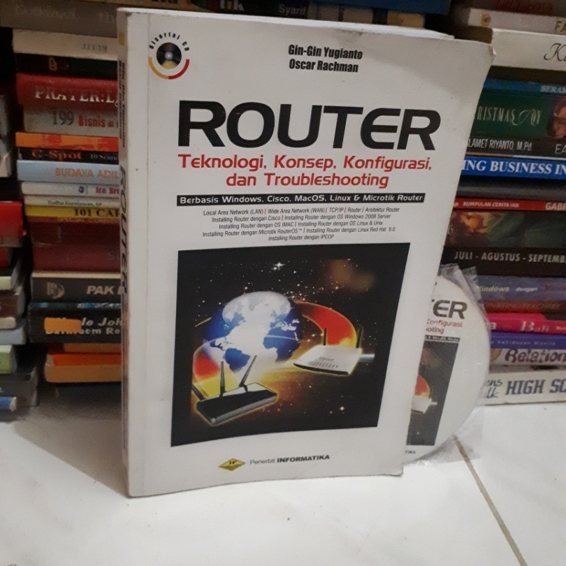 Jual Router Teknologi Konsep Konfigurasi Dan Troubleshooting Shopee