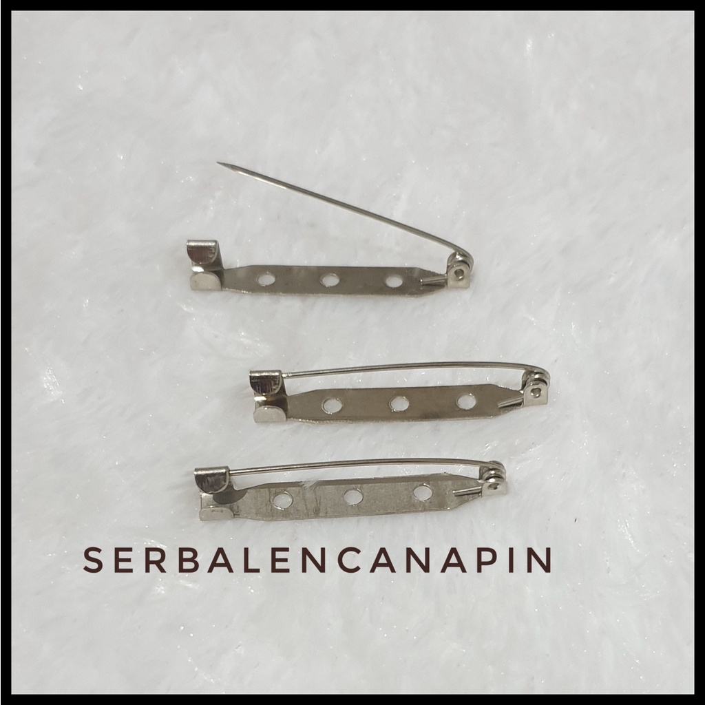 Jual Peniti Name Tag Cemiti Papan Nama Besi Silver Stainless Kuningan ...