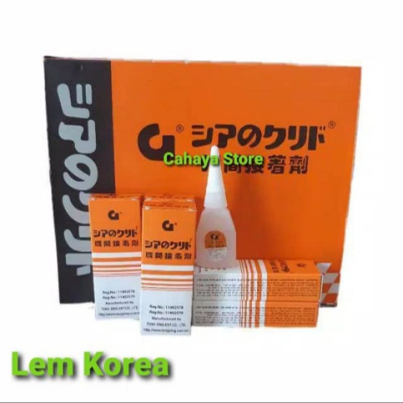 Jual Lem Korea/Lem Super Glue | Shopee Indonesia