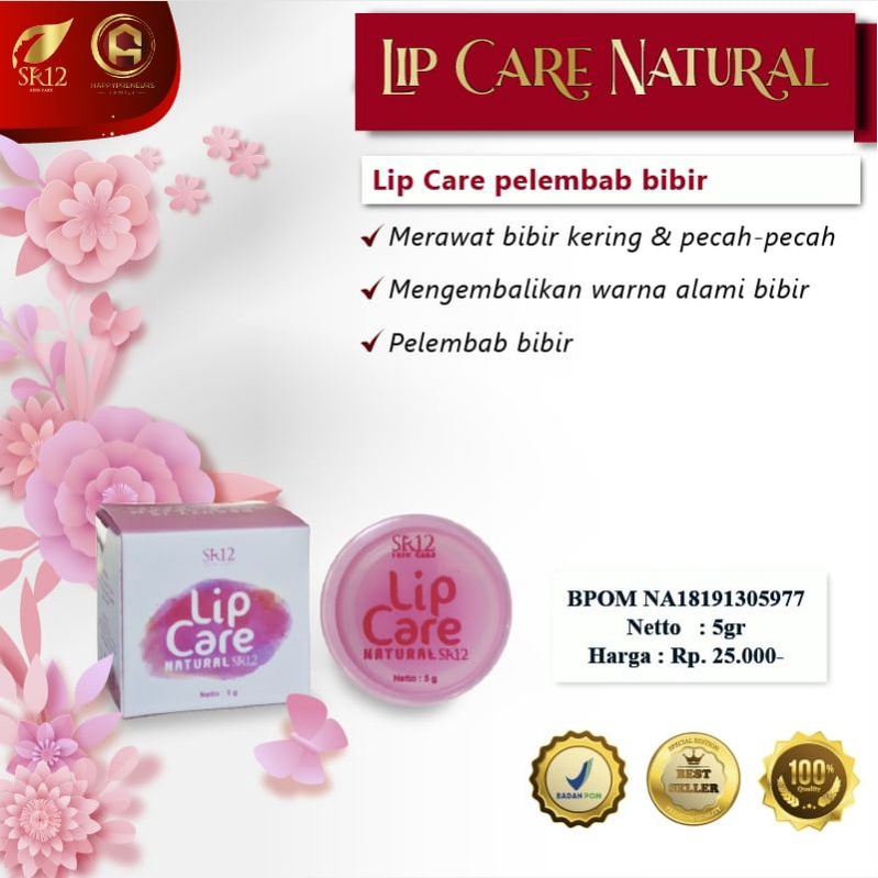Jual LIP BALM VIRAL!! / LIP CARE SR12 / LIP CARE CHERRY / PELEMBAB ALAMI BIBIR / NUTRISI BIBIR ...