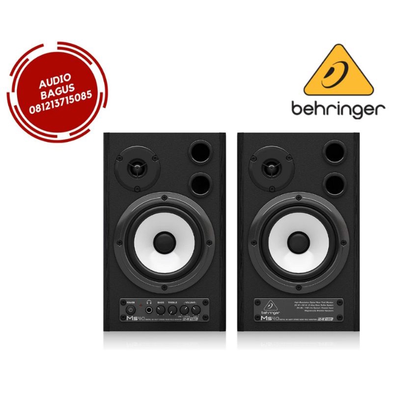 Jual BEHRINGER MS40 / MS 40 / MS-40 Speaker Monitor | Shopee Indonesia