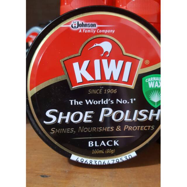 Jual SEMIR SEPATU KIWI BLACK 100ML | Shopee Indonesia