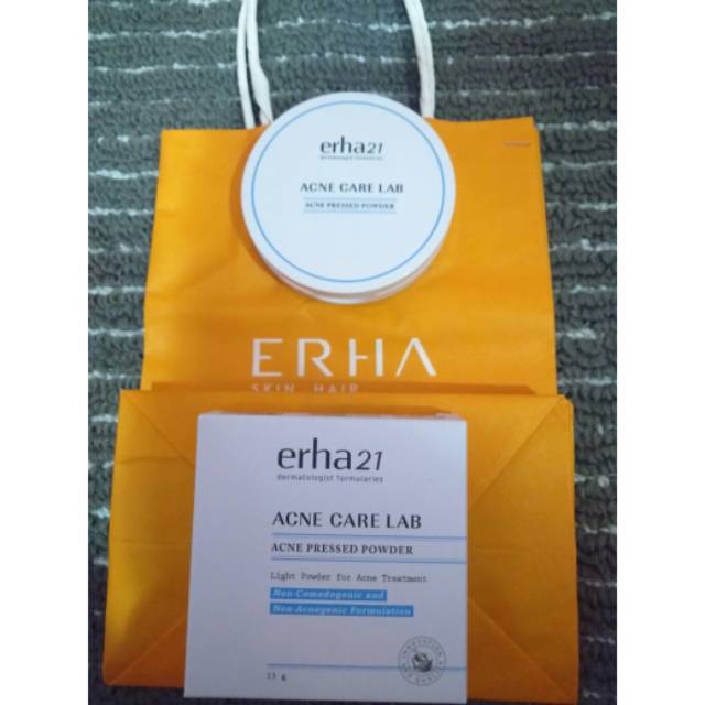 Jual Erha Acne Pressed Powder 13 gr - Bedak Padat Wajah Jerawat ...