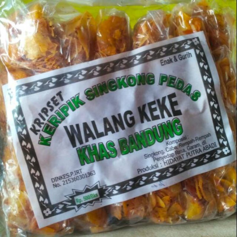 Jual keripik singkong pedas walang keke | Shopee Indonesia