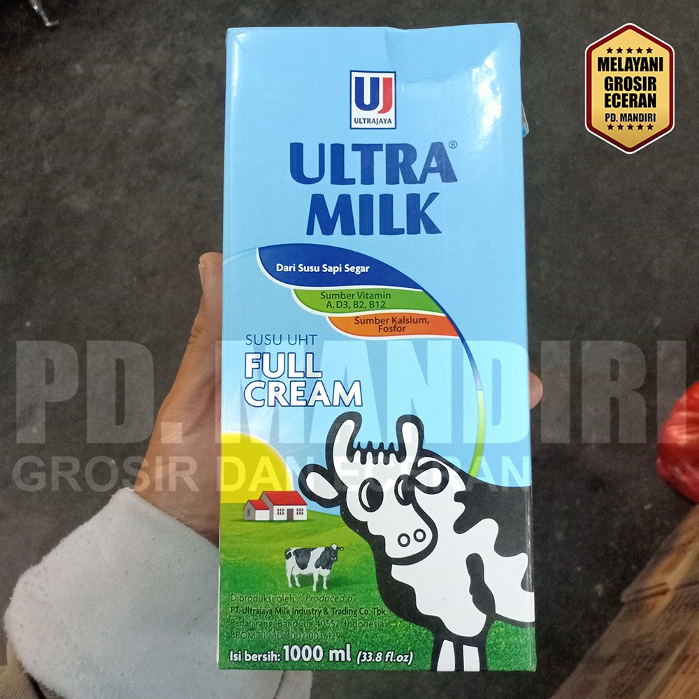 Jual ULTRA MILK FULL CREAM UHT 1 L | Shopee Indonesia