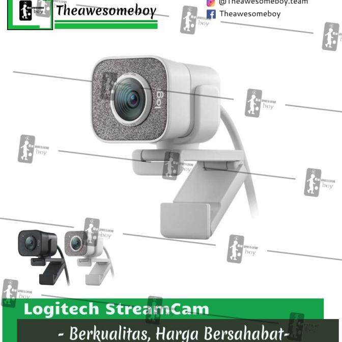 Jual Logitech StreamCam Stream Cam Full HD USB-C Webcam C930E C922 Lewat - Putih | Shopee Indonesia
