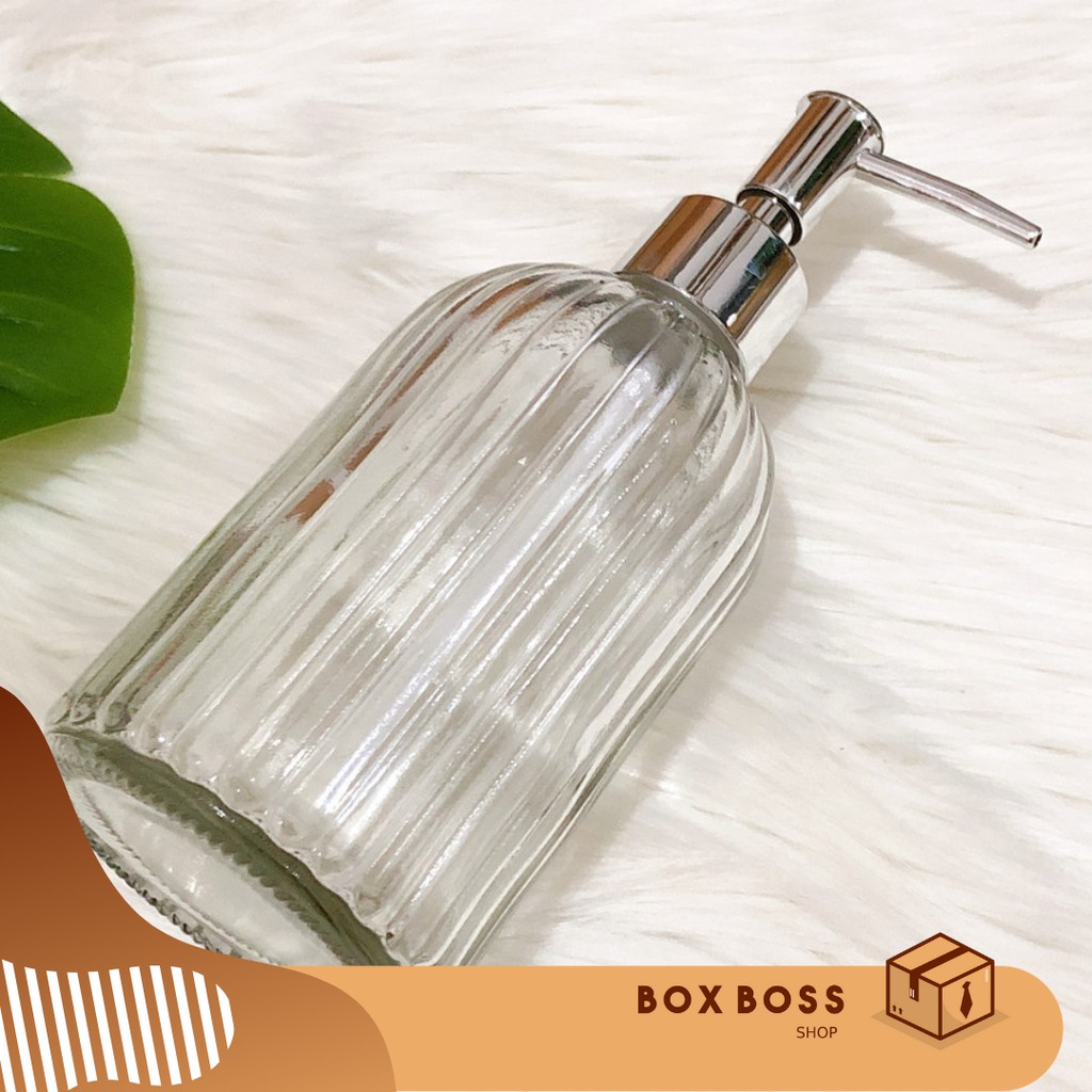 Jual BOTOL SABUN CAIR KACA DISPENSER SABUN | Shopee Indonesia