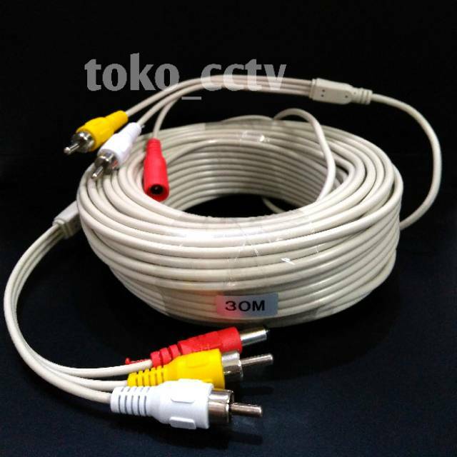 Jual Kabel cctv 30 meter kabel jadi camera cctv 30m | Shopee Indonesia