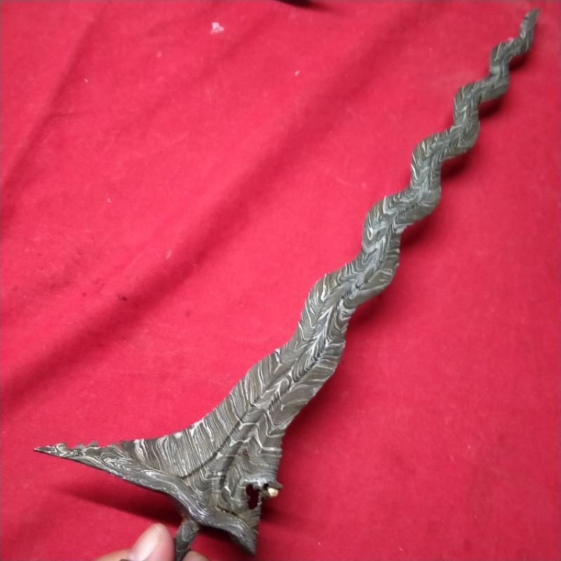 Jual Keris Naga siluman Pamor Blarak Sineret Tangguh Kamardikan ...