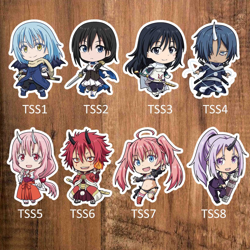 Jual stiker sticker anime lengkap Tensei shitara Slime Datta Ken ...