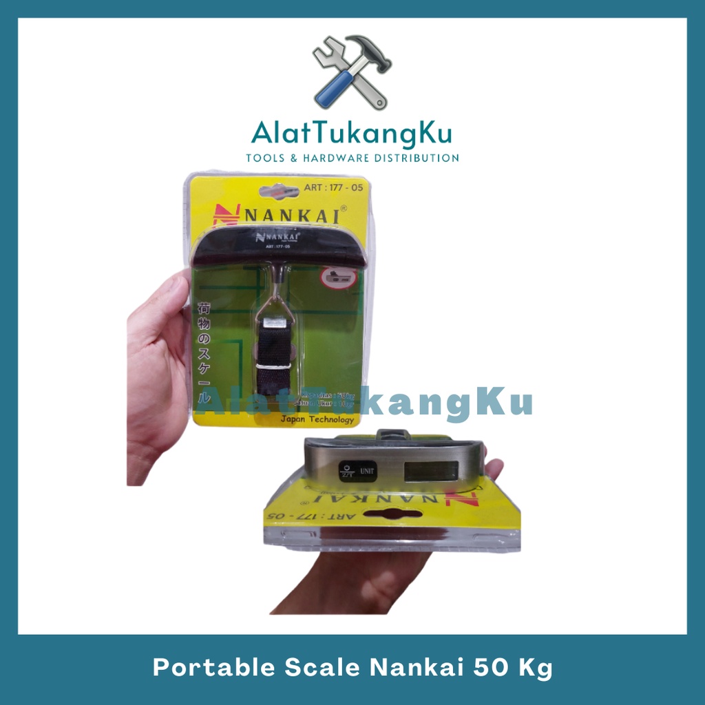 Jual Timbangan Koper Digital 50 kg / Timbangan Koper Gantung Portable ...