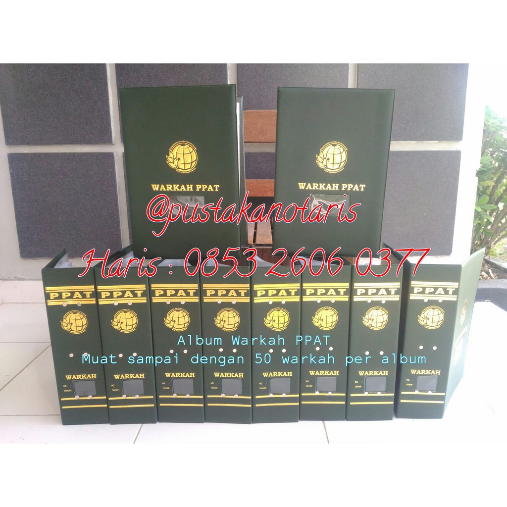 Jual Album Warkah Akta PPAT - Album Warkah Akta PPAT order satuan ...