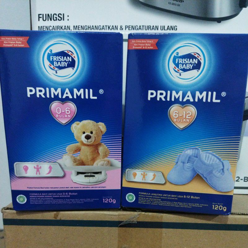 Jual Frisian Baby Primamil Tahap 1 & 2 120gr | Shopee Indonesia