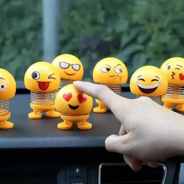 Jual MIX851 EMOJI PAJANGAN DASHBOARD EMOJI BONEKA PER GOYANG EMOJI ...