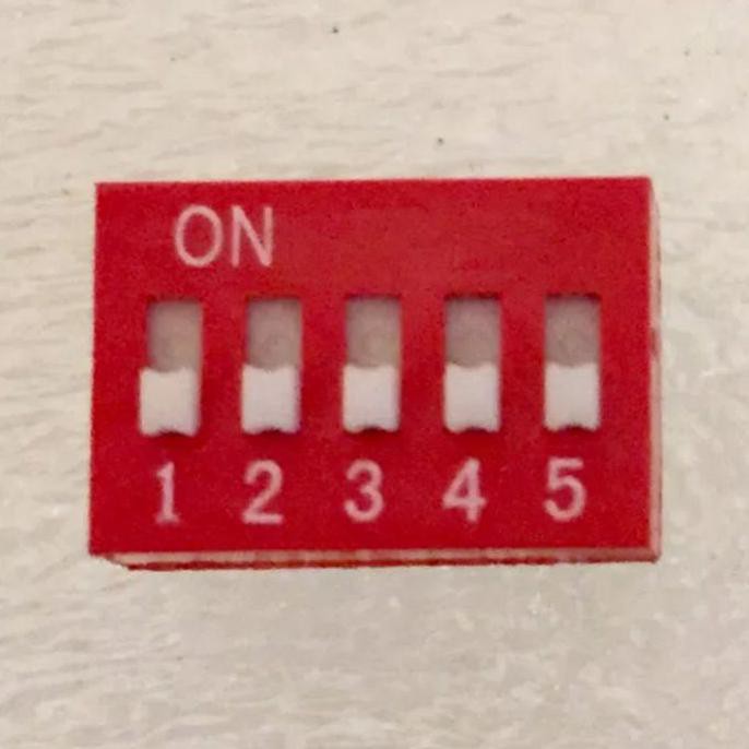 Jual Dip Switch 5Pin 2.54Mm Pitch 5 Pin Project Board Artec01 Dijamin | Shopee Indonesia