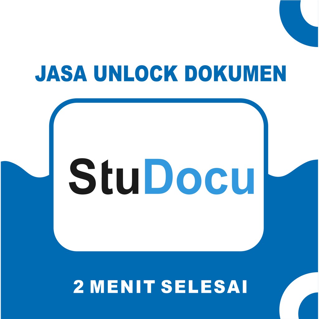 Jual STUDOCU UNLOCK UNBLUR PREMIUM 2 MENIT SELESAI | Shopee Indonesia