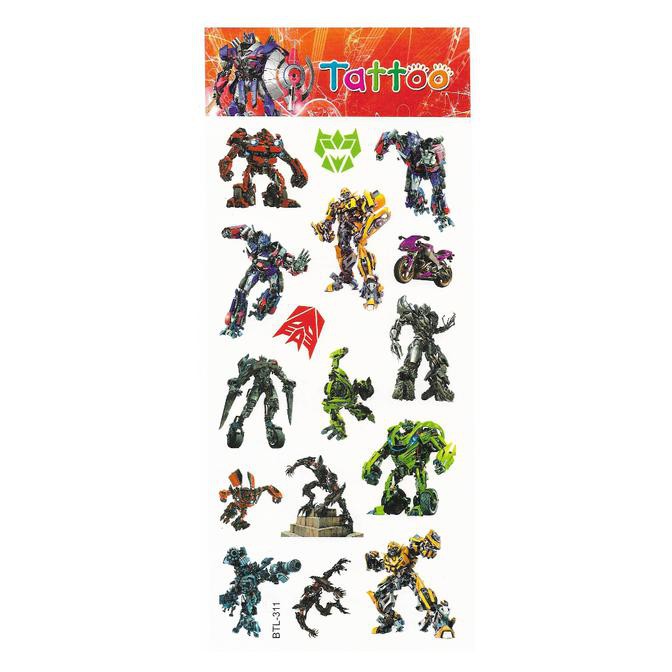 Jual STIKER TATO KARAKTER KARTUN MAINAN ANAK TEMPORARY TATTOO STIKER ...