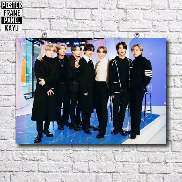 Jual POSTER PANEL KAYU BTS TERMURAH A4 | Shopee Indonesia