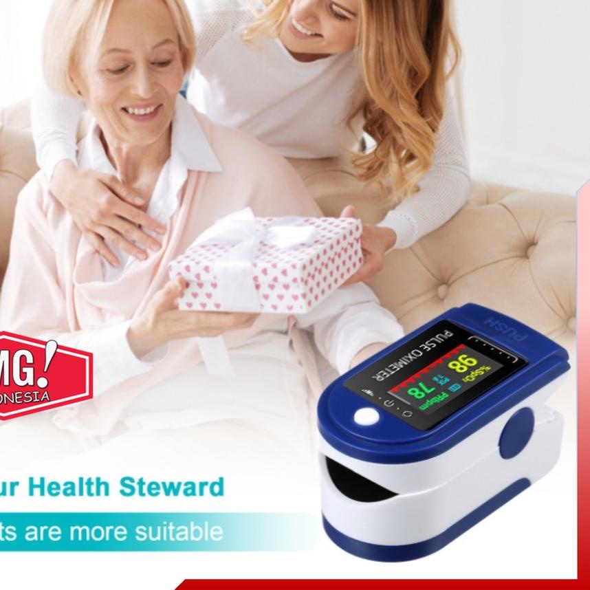 Jual FINGERTIP OXYMETER PULSE Alat Ukur OKSIGEN Dalam Darah Original ...