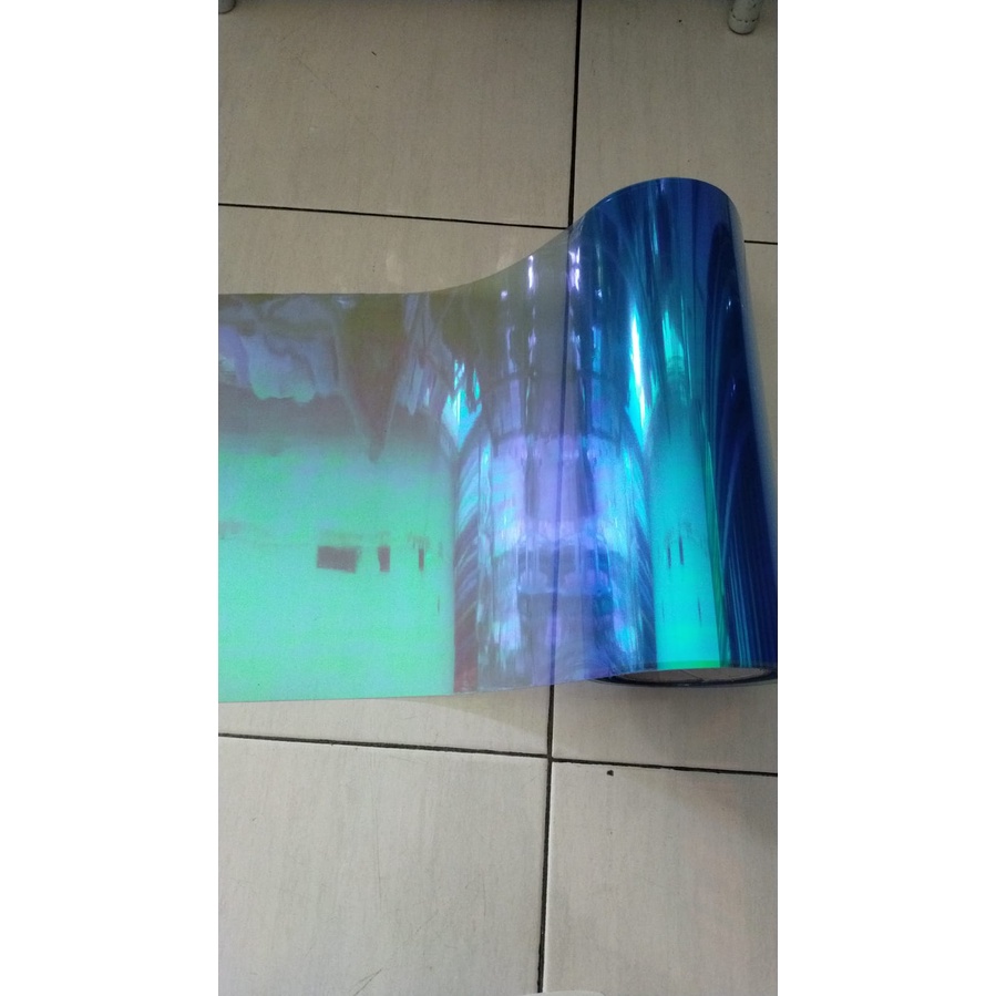 Jual STICKER STIKER SKORLET HEADLAMP BUNGLON / PELANGI CAMELON 30CM X ...