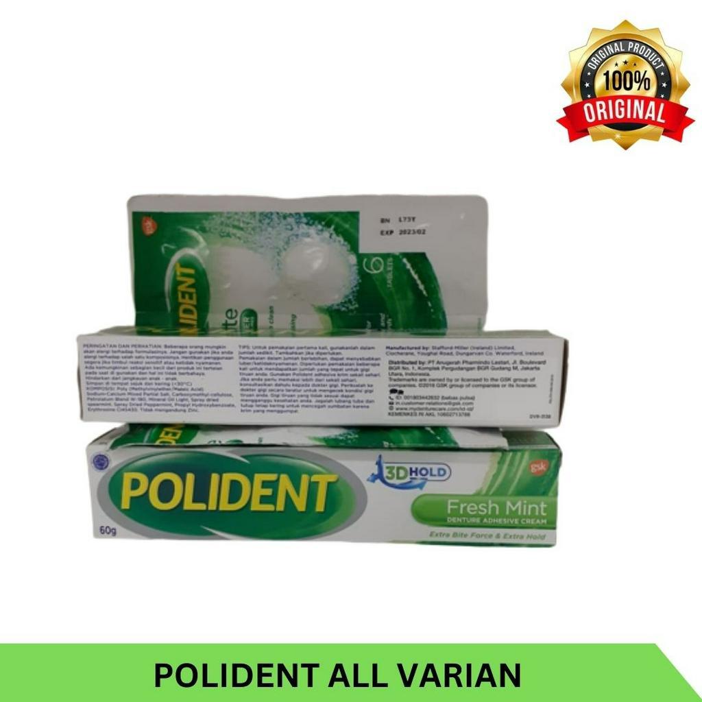 Jual Polident Polydent Poliden Polyden Lem Gigi Tube Besar 60 Gr fresh ...