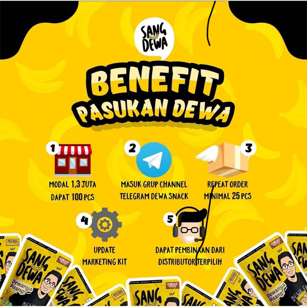 Jual Reseller snack sang dewa | Shopee Indonesia