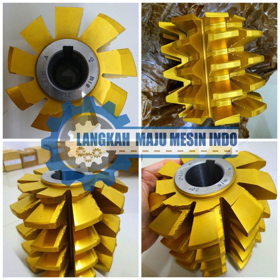 Jual Gear Hobbing Modul 10 / Gear Hobbing M10 / Hobb Cutter / Pisau ...