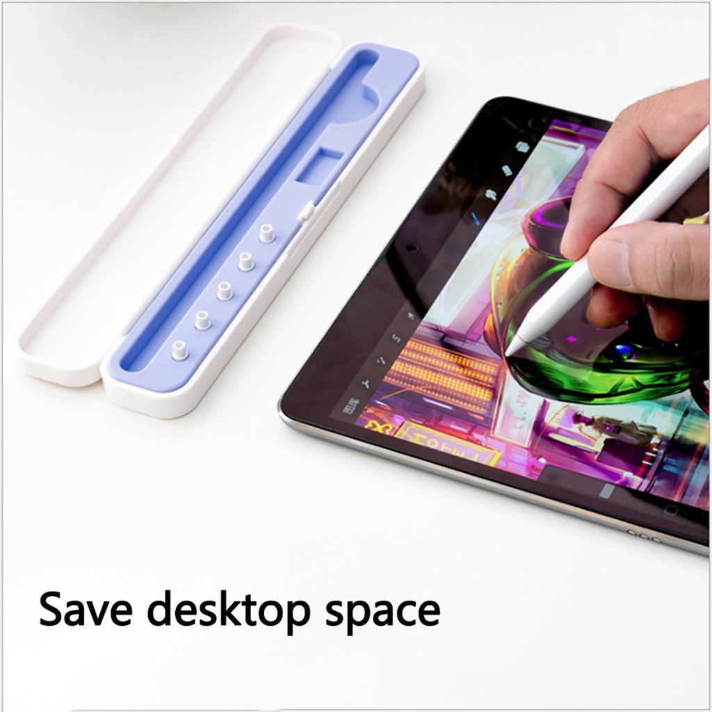 Jual Tempat Penyimpanan Stylus Pen Universal Storage Box Pencil IP ...