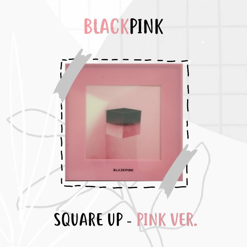 Jual BLACKPINK ALBUM KPOP SQUARE UP PINK VERSION FULLSET PRELOVED ...