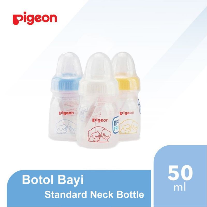 Jual Pigeon Standard Bottle 50ml -120ml - 240ml / Botol Susu PIGEON 50 ml - 120 ml - 240 ml dot ...