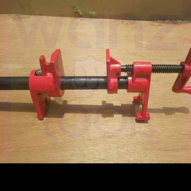Jual New Model Pipe Clamp 1/2 inch - Barclamp Pipeclamp Fixture - Klem ...